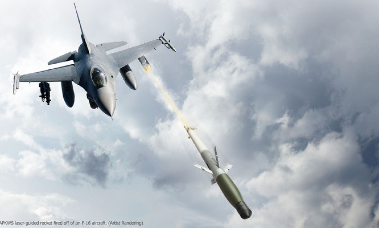 BAE Systems' APKWS laser-guided rockets deploy on USAF F-16 - Military ...