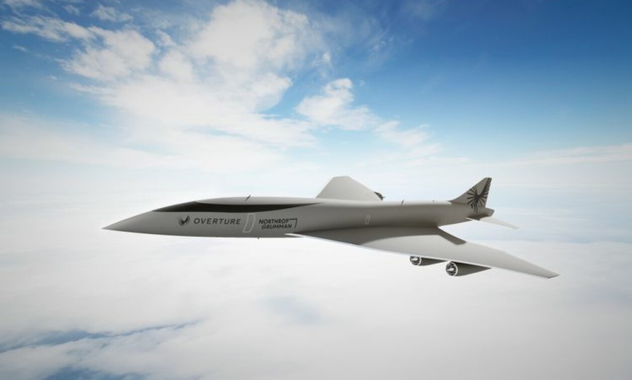 Supersonic aircraft to be built by Northrop Grumman and Boom Supersonic ...