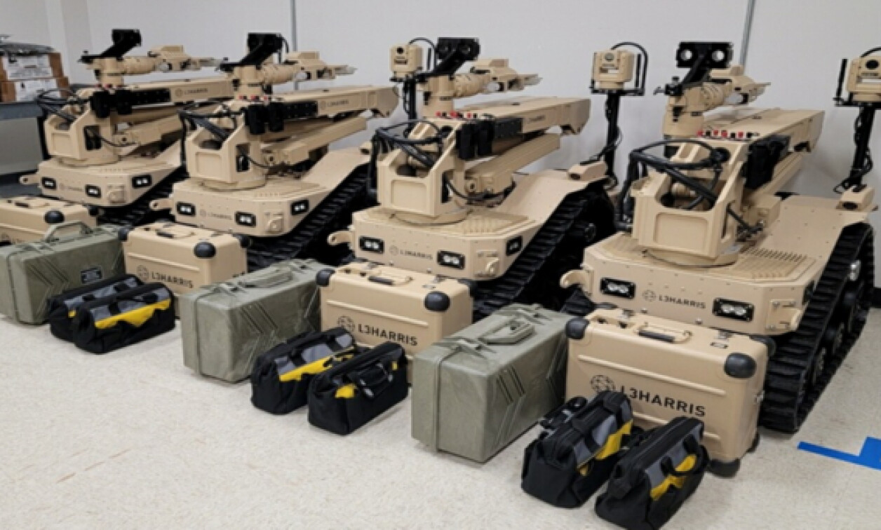 UGVs from L3Harris delivered to USAF for explosives disposal - Military ...