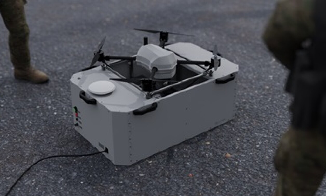 Tethered drone for tactical ISR unveiled by Elistair - Military ...