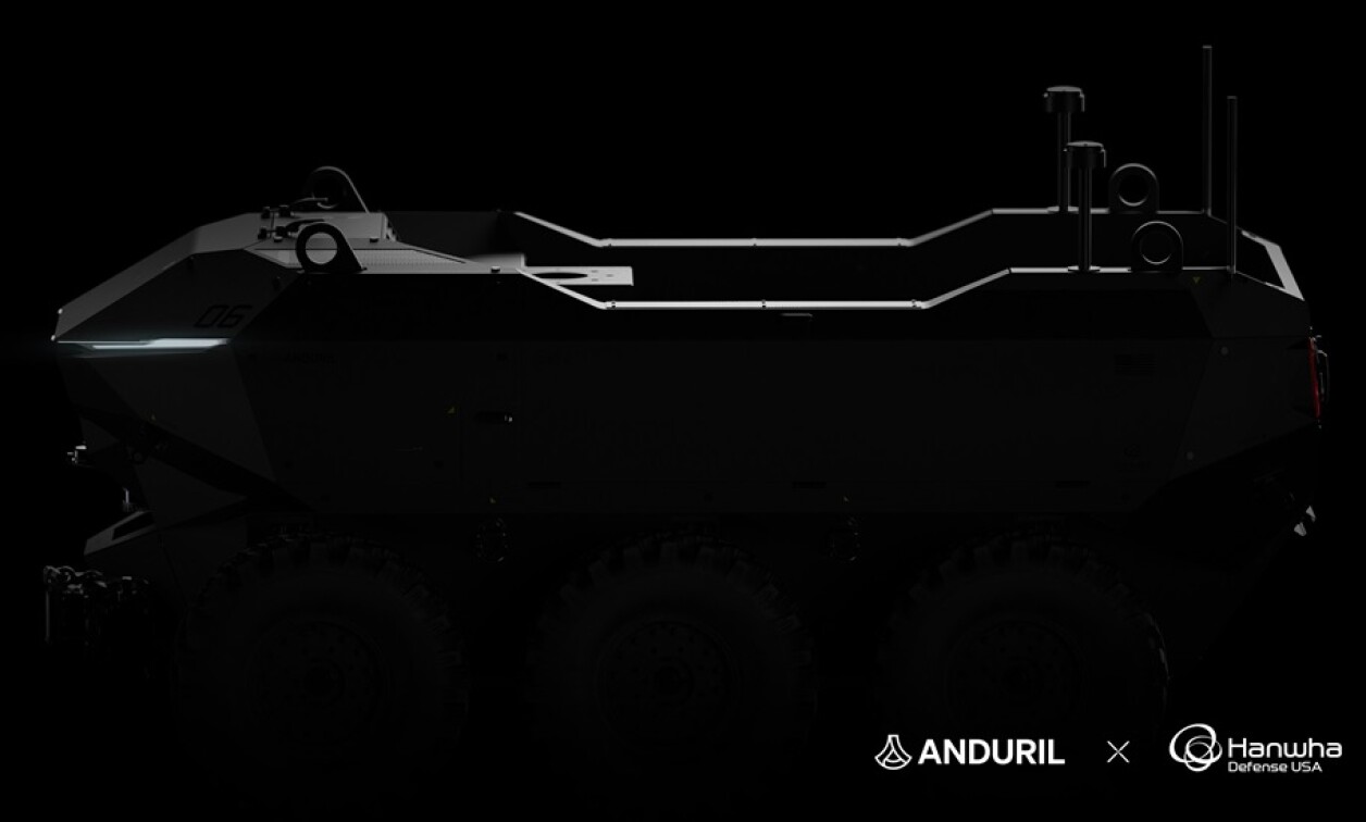 Uncrewed vehicle to be developed for U.S. Army by Anduril, Hanwha ...