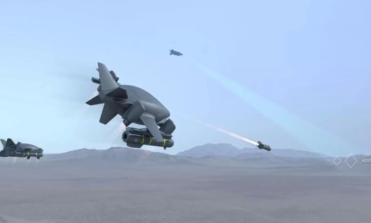 Military VTOL craft full-scale model debuts at SOF Week 2024 - Military ...