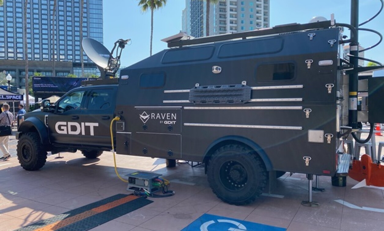 Mobile command center Raven showcased by GDIT at SOF Week - Military ...