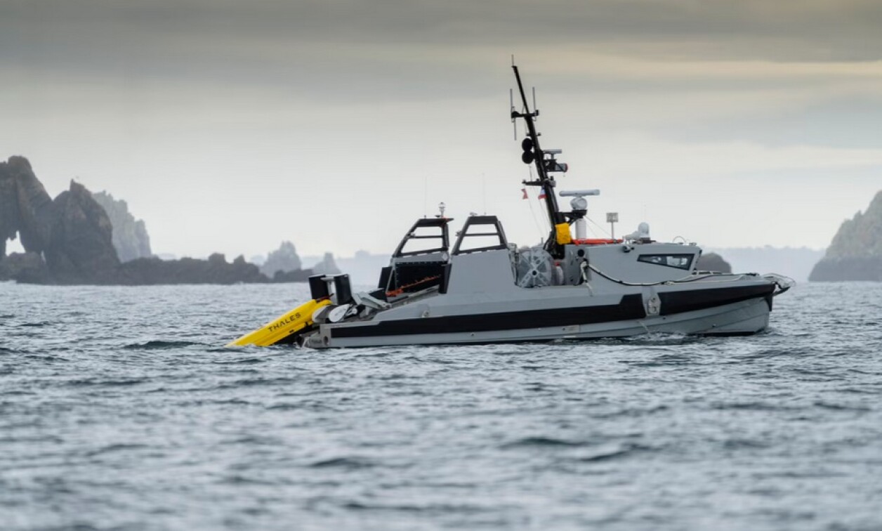 Autonomous mine countermeasure drone system delivered to French Navy by ...