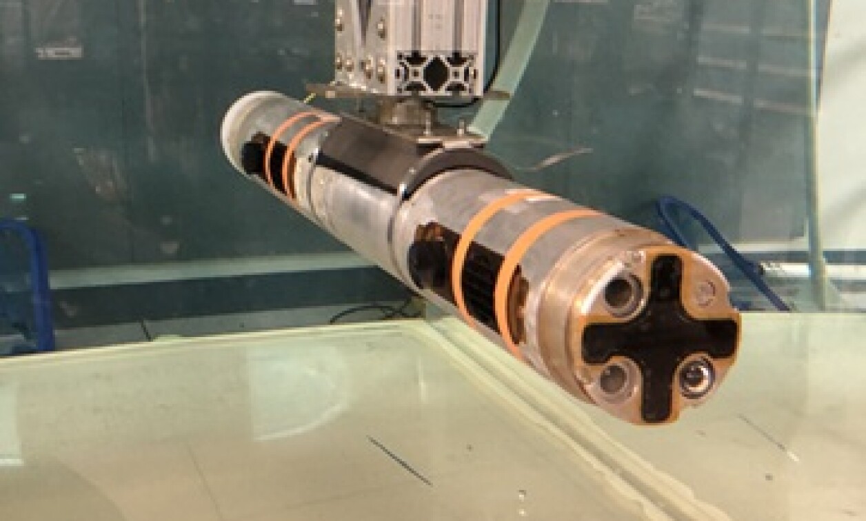 Mine neutralization system Barracuda showcased by Raytheon at Sea-Air ...