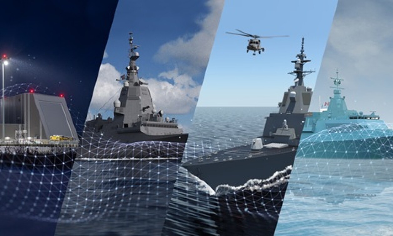 SPY-7 radar system featured by Lockheed Martin at Sea-Air-Space ...