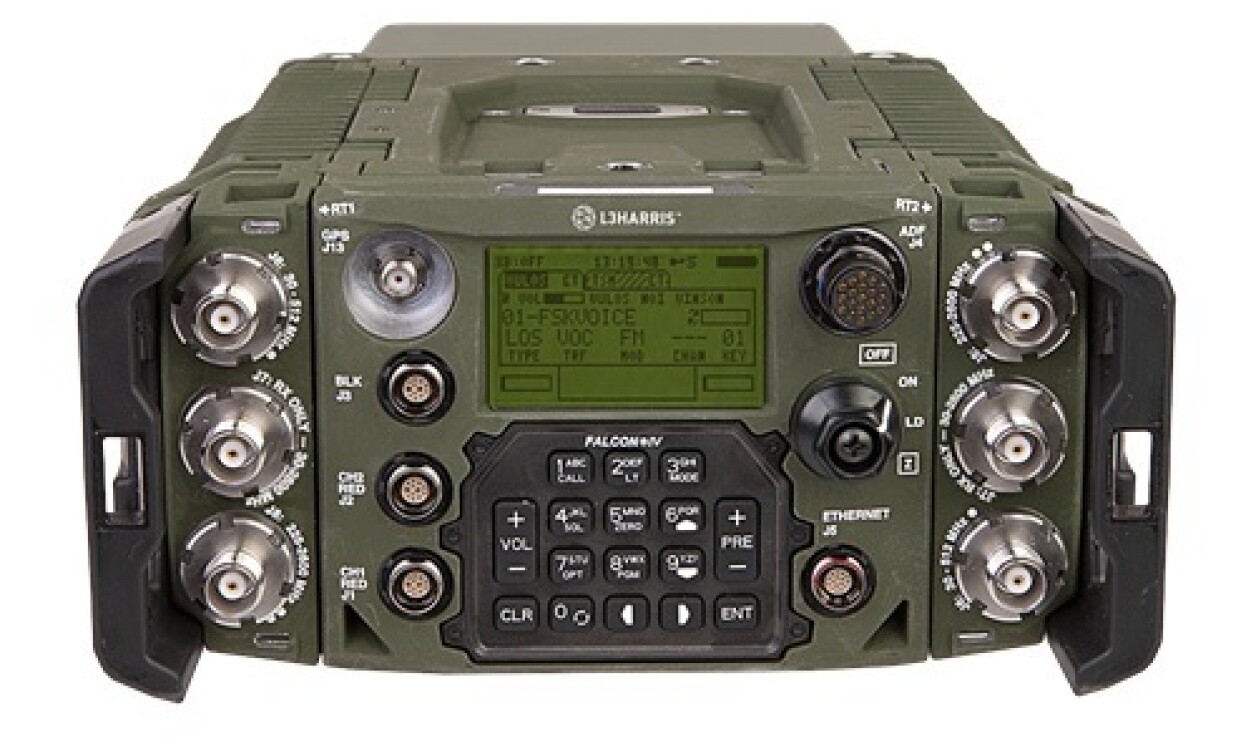 L3Harris multi-channel manpack radio AN/PRC-167 showcased at Sea-Air ...