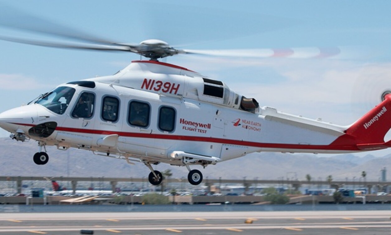 AW139 helicopter flown autonomously for first time in test for U.S ...
