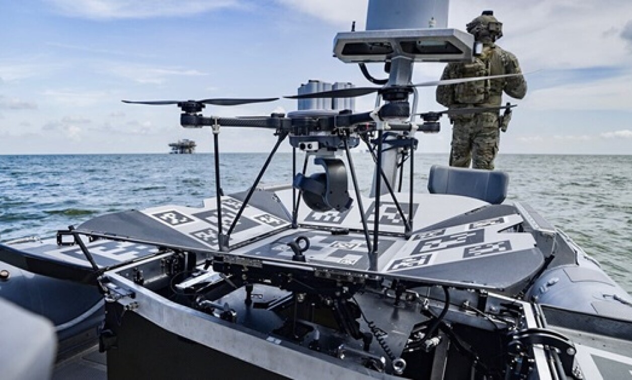 Autonomous UAS launch and recovery platform unveiled by Teledyne FLIR at DSEI - Military ...