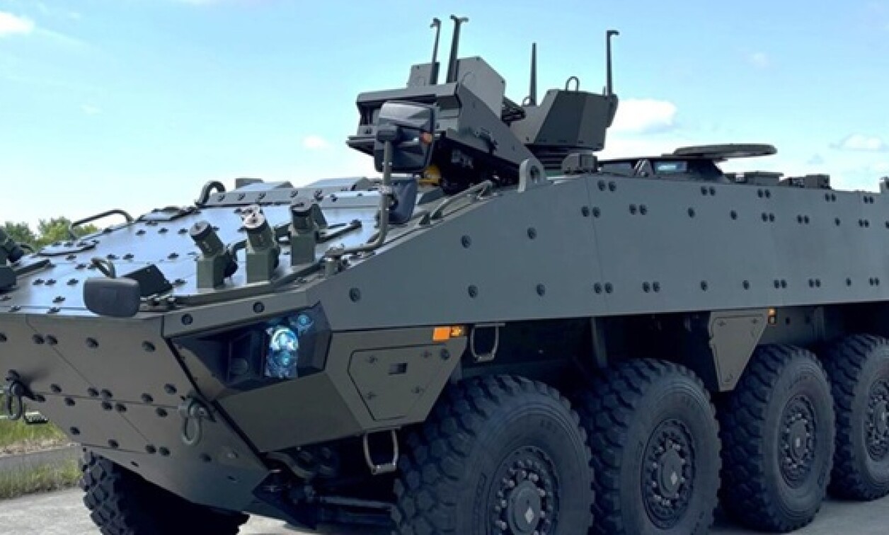 AMV XP 8x8 armored vehicle provided to Japan by Patria - Military ...