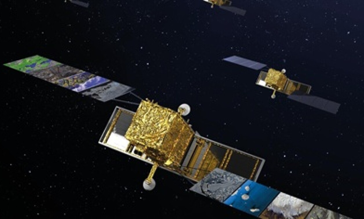 Synthetic-aperture radar satellite for Earth observation launched by ...