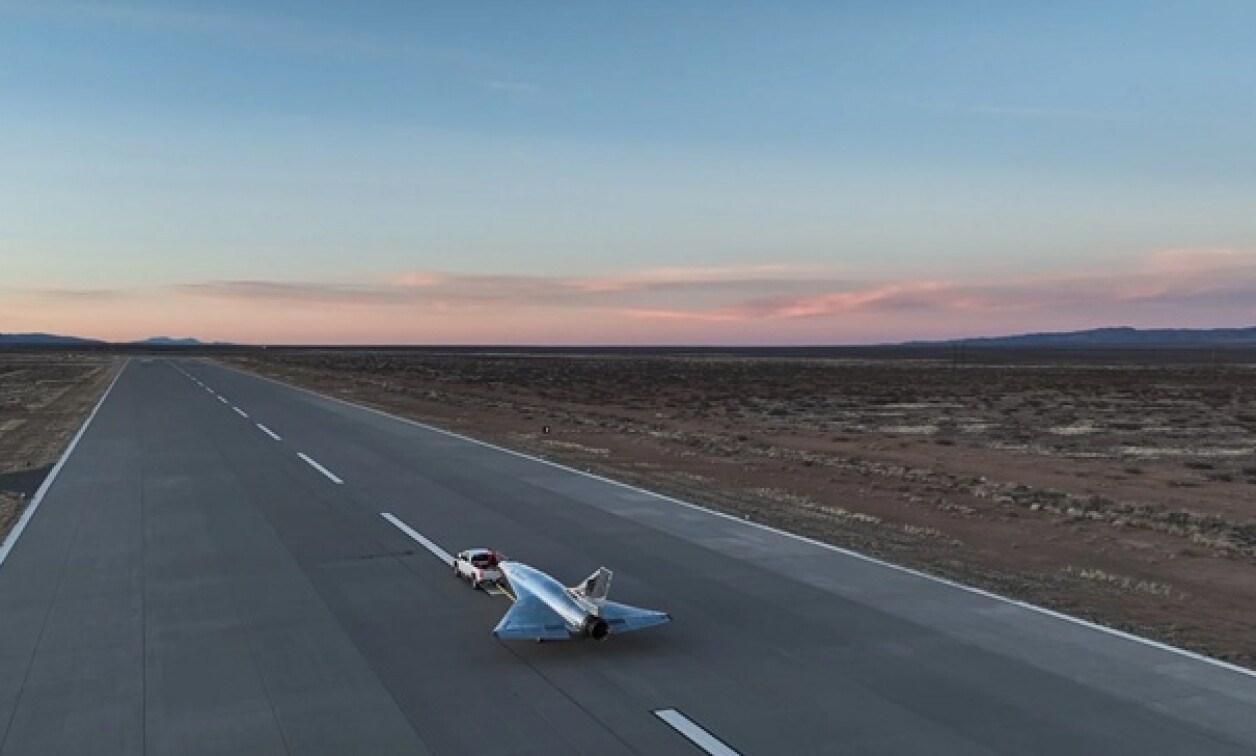Supersonic unmanned aircraft prototype completes first flight in New ...
