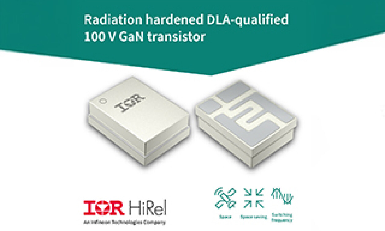 New radiation hardened DLA-qualified 100 V GaN transistor - Military ...