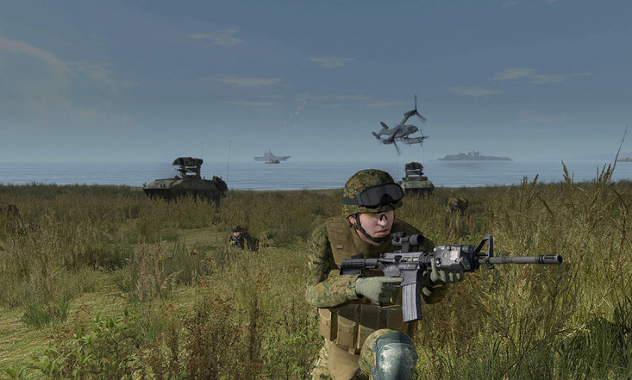 Multiplayer virtual training platform for military applications ...