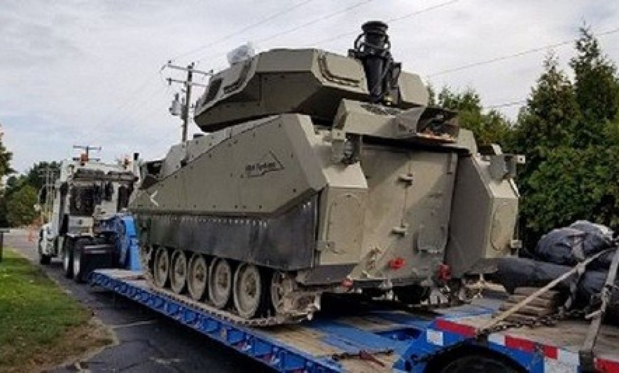 Combat vehicle from Elbit Systems of America using AI, autonomous ...