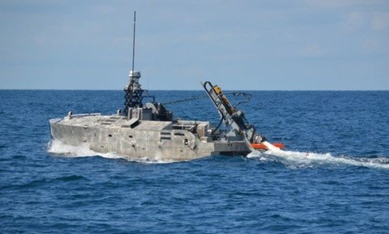 Mine-hunting sonar initial tests aboard unmanned vessel completed by ...