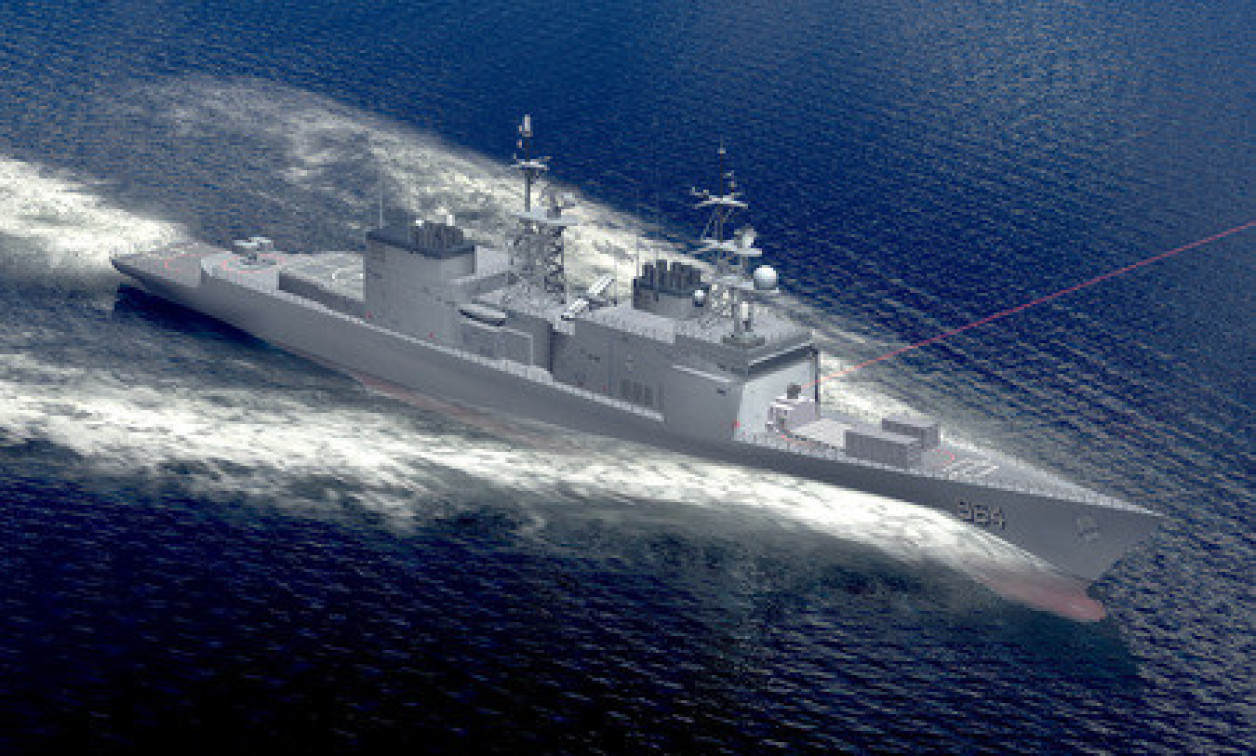 naval laser weapon