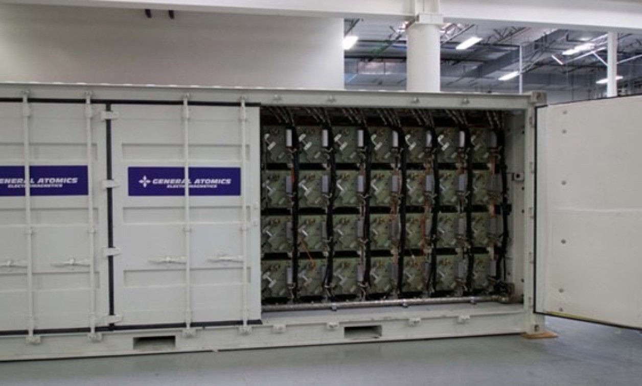 U.S. Navy receives new pulsed power containers to support railgun ...