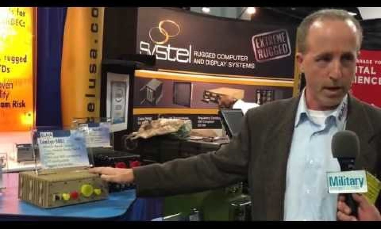 Elma booth video at AUSA 2016 - Military Embedded Systems