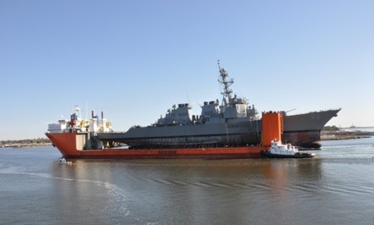 USS Fitzgerald arrives in MS for repair, restoration - Military ...