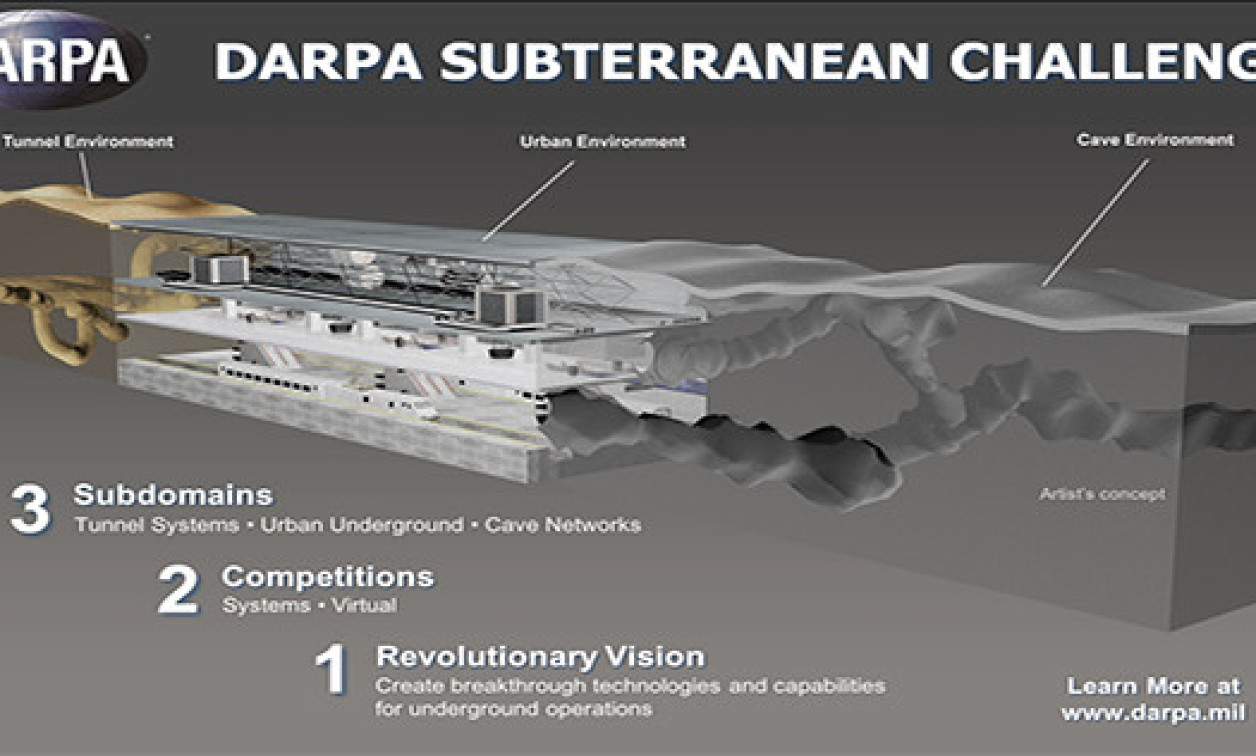DARPA competitors day scheduled for the Subterranean challenge, winner ...